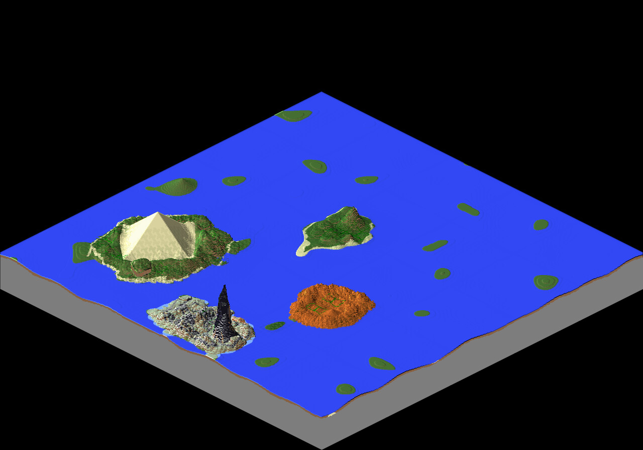 The Travel Biomes Minecraft Map