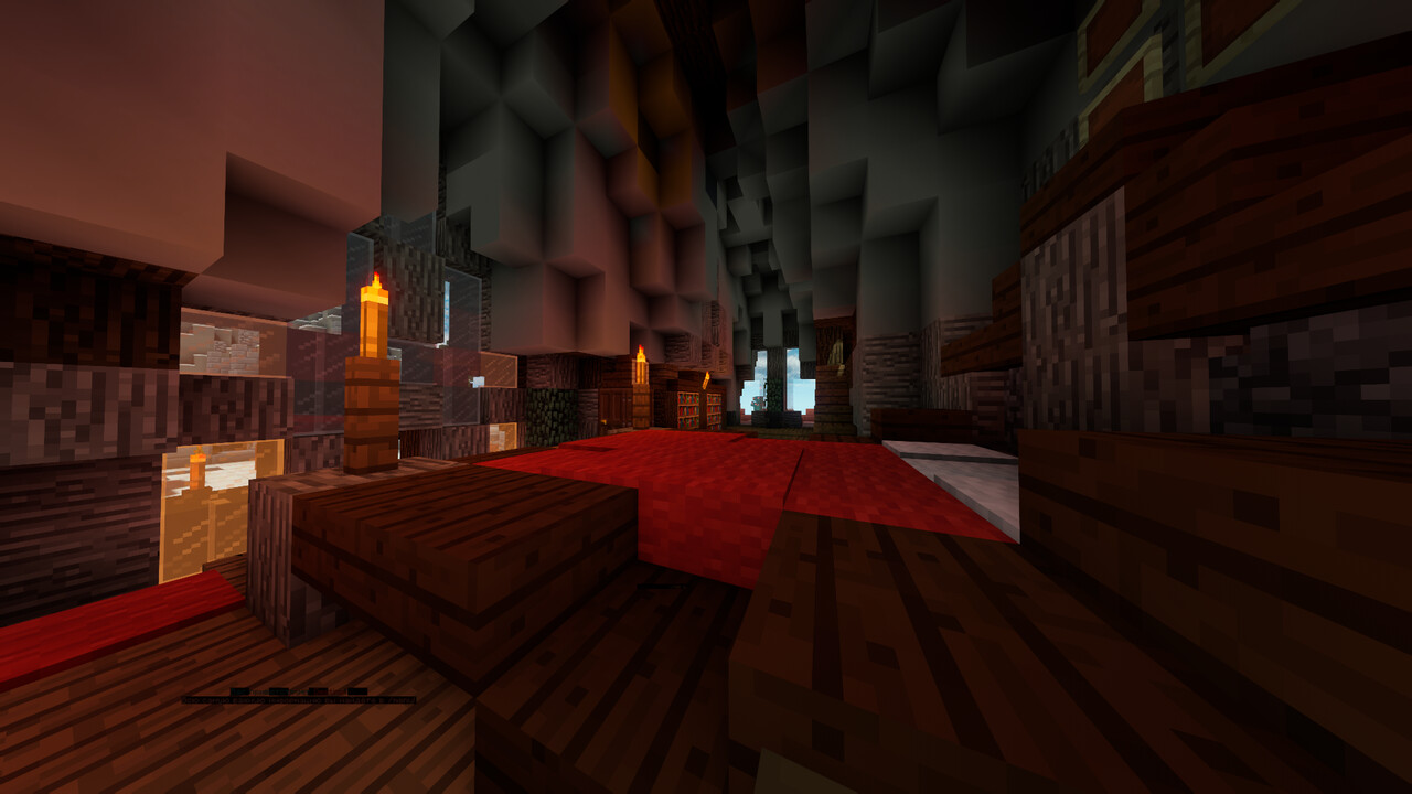 Dark Medieval Spawn (Includes Castle, Village and Mill) Minecraft Map