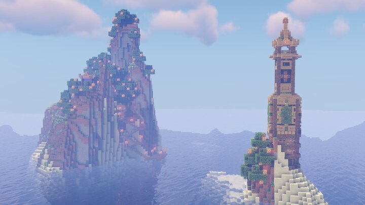 Island Base Complex Minecraft Map