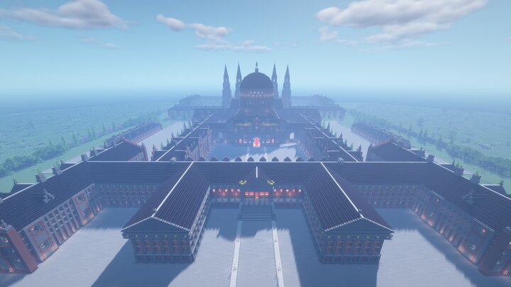 Attack on Titan - Mitras Palace Minecraft Map