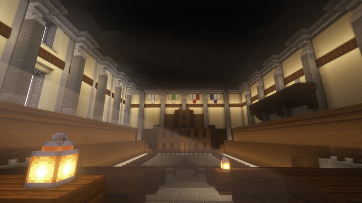 Attack on Titan - Mitras Palace Minecraft Map