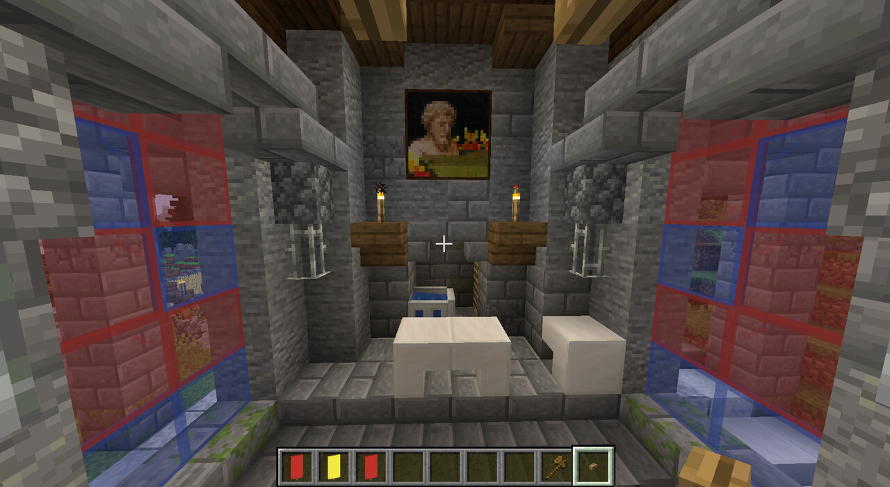 medieval church - église médiévale - mittelalterliche Kirche Minecraft Map