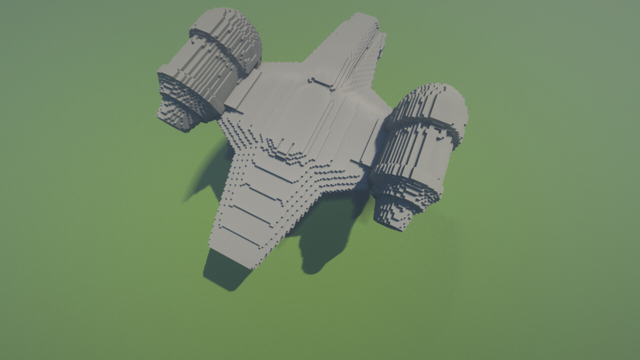 Razor Crest Minecraft Map