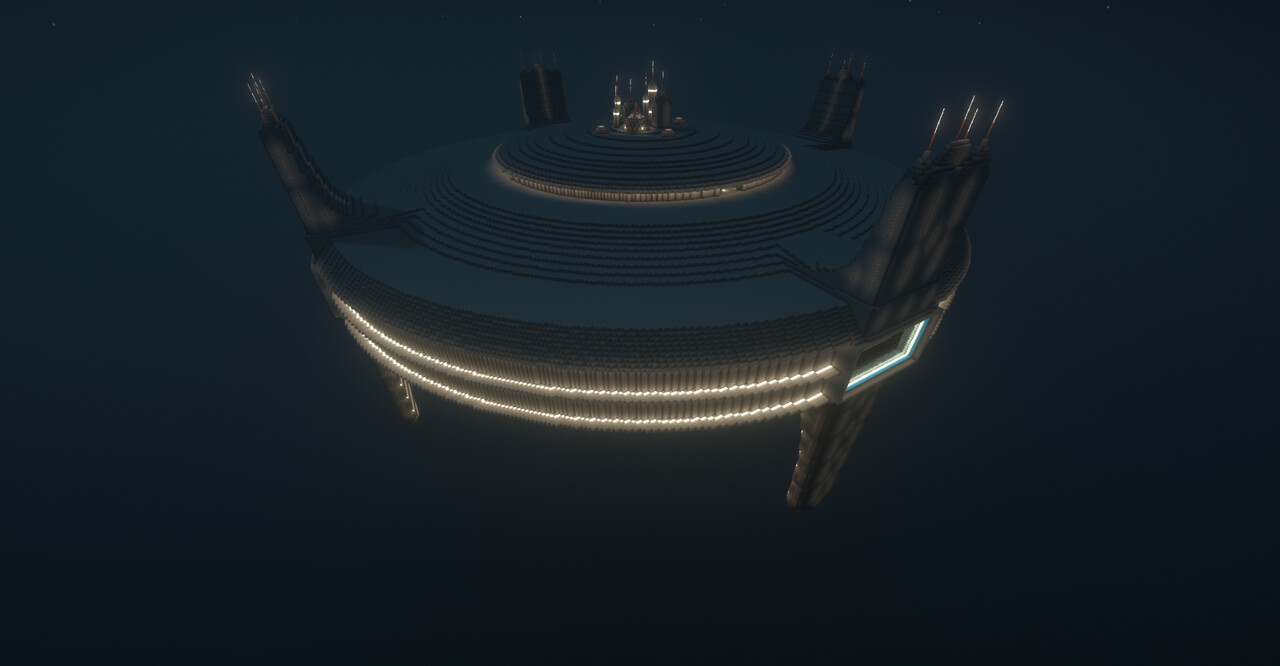 A Space Station - Inspired by the Vaiken SpaceDock from Star Wars ...