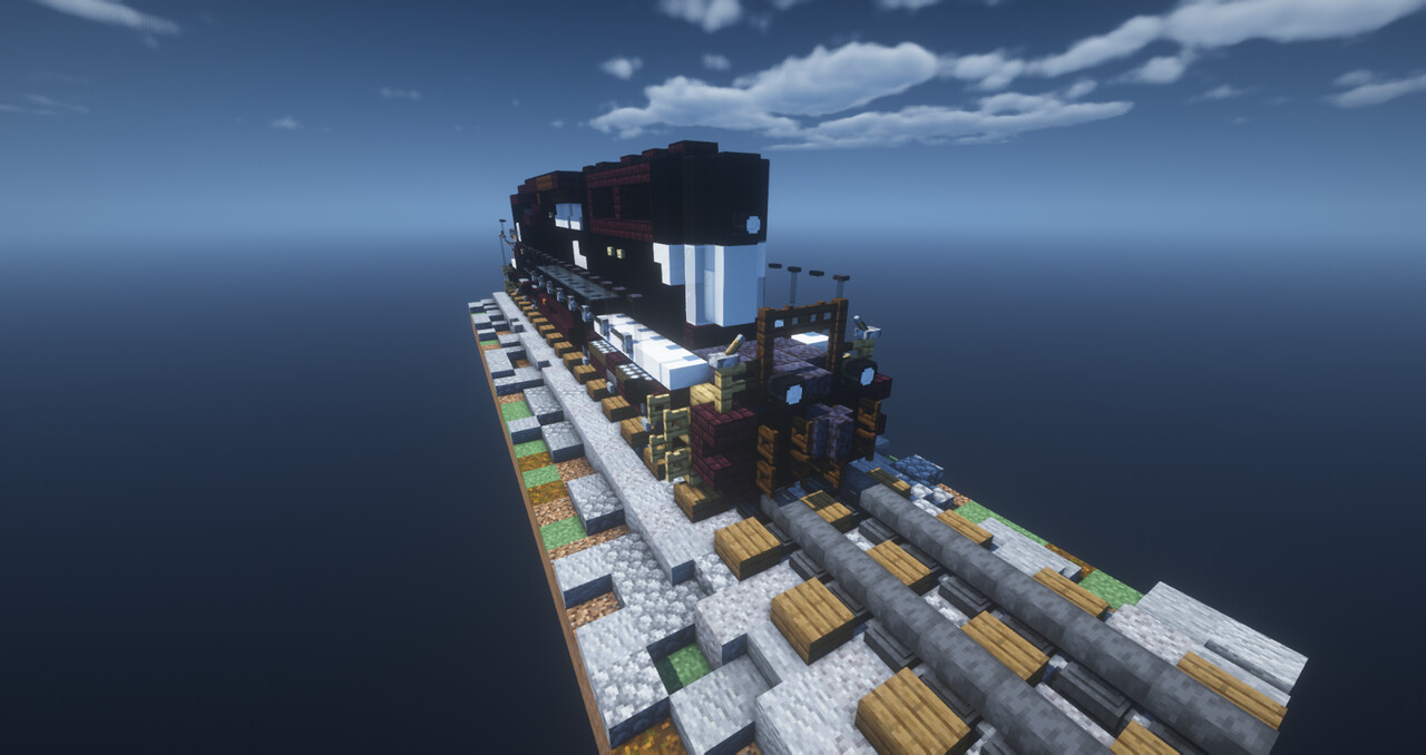 NS EMD SD40-2 Minecraft Map