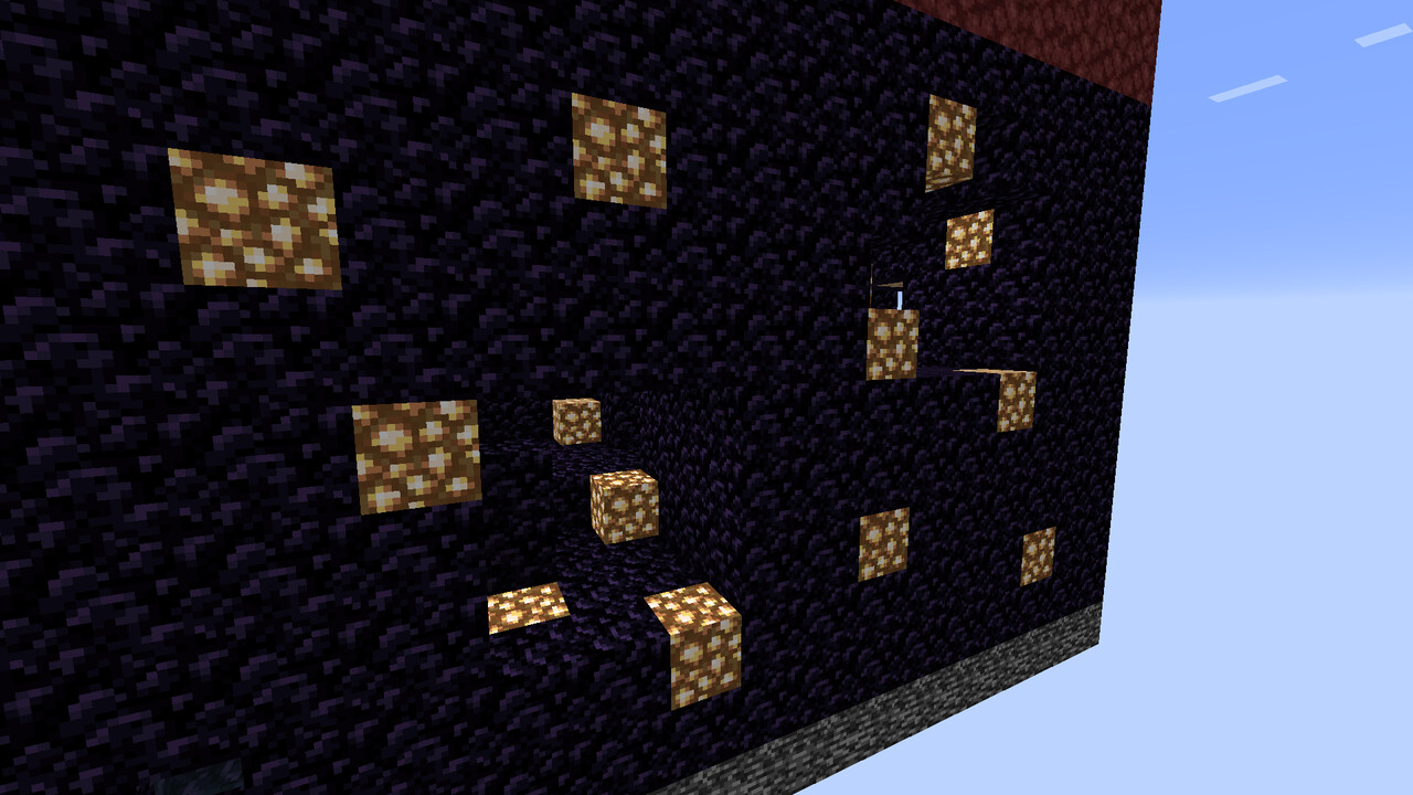 Layered (One Chunk Challenge) Minecraft Map