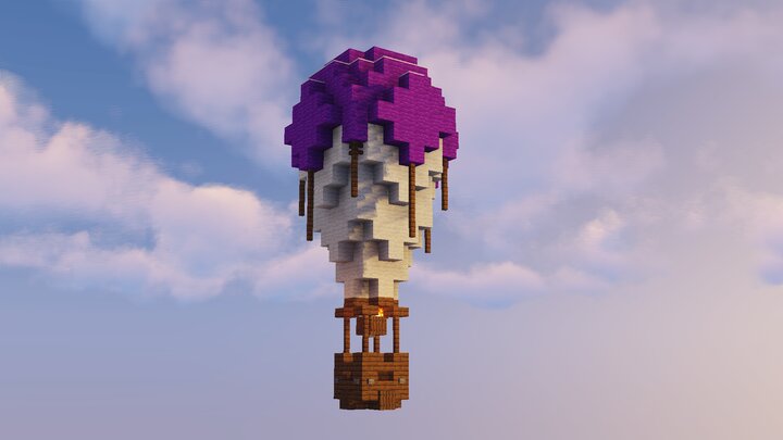 Hot Air Balloon Minecraft Map