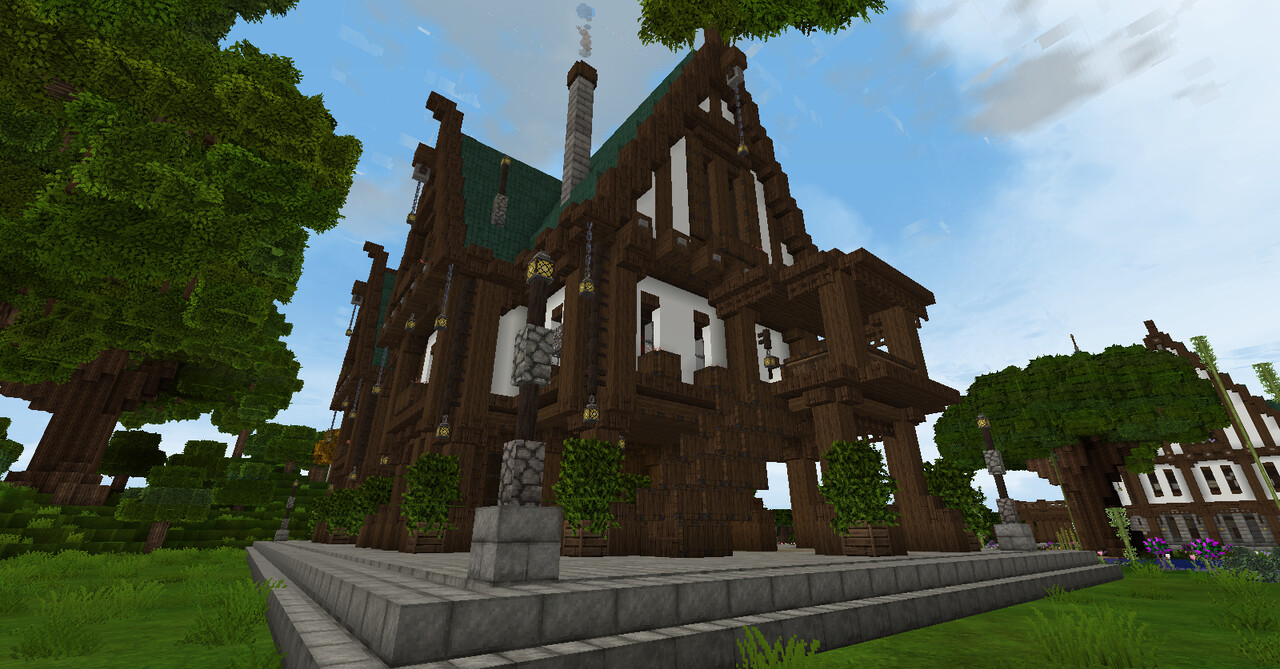 Medieval Guild Hall Minecraft Map