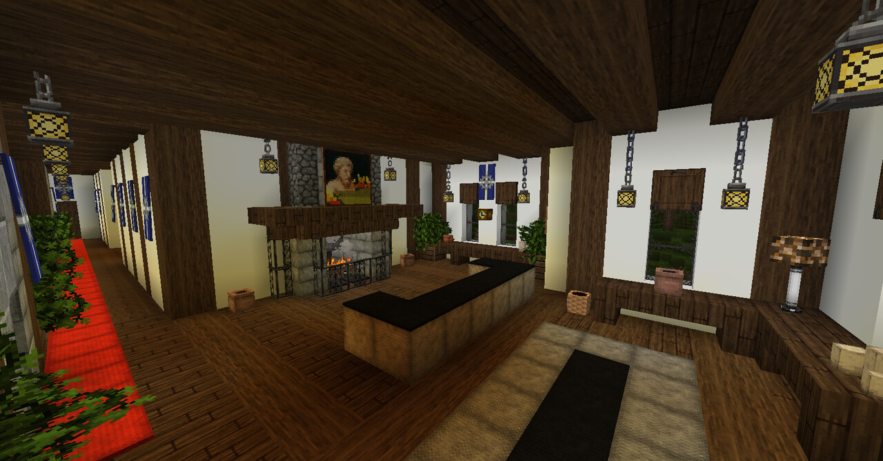 Medieval Guild Hall Minecraft Map