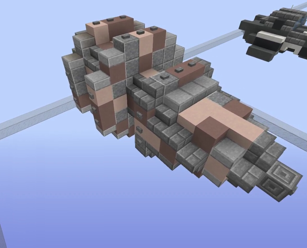Event horizon ship collection - frigate schematics Minecraft Map