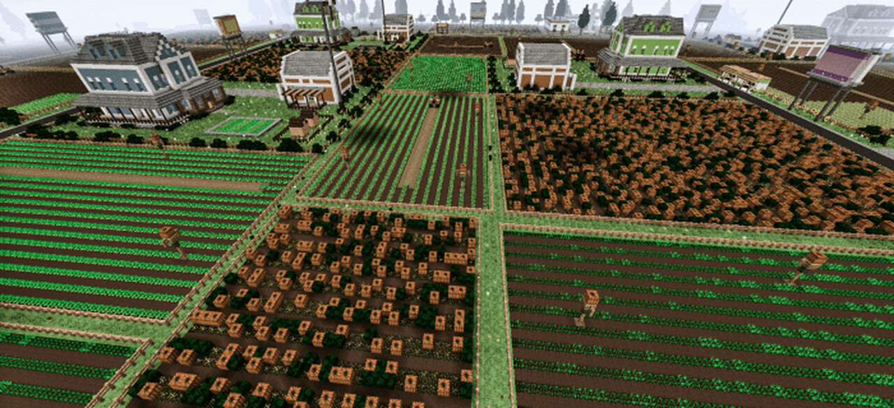 Patriotville Bedrock Edition Minecraft Map