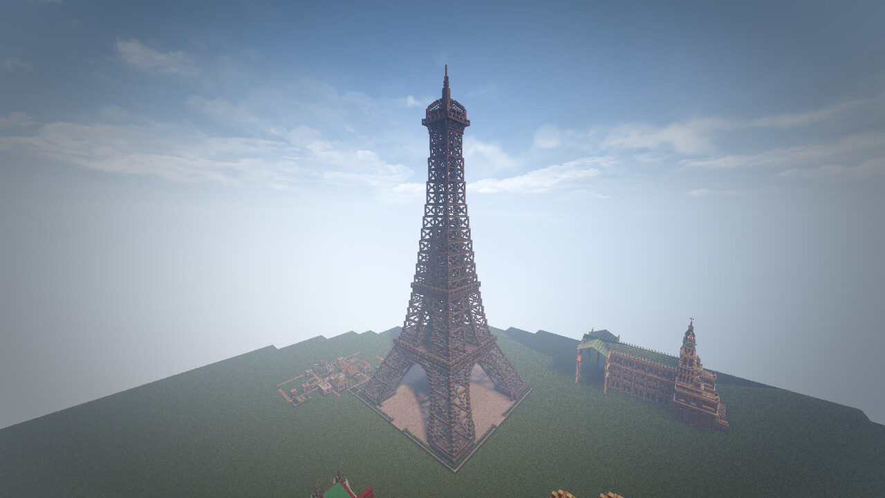 Eiffel Tower of Paris (Conquest Reforged) Minecraft Map