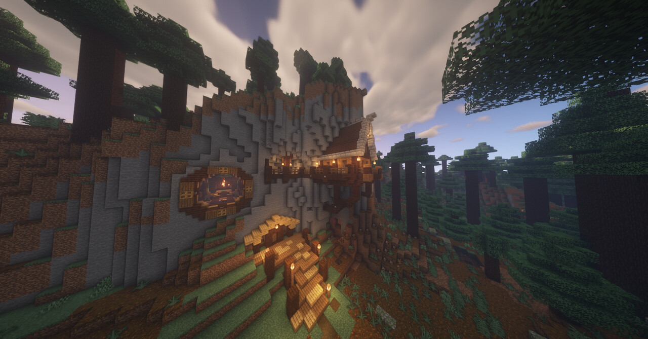 Base na Montanha | Mountain Base Minecraft Map