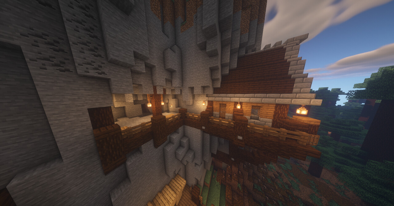 Base na Montanha | Mountain Base Minecraft Map