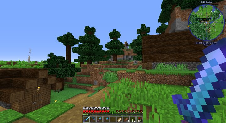 My survival map Minecraft Map