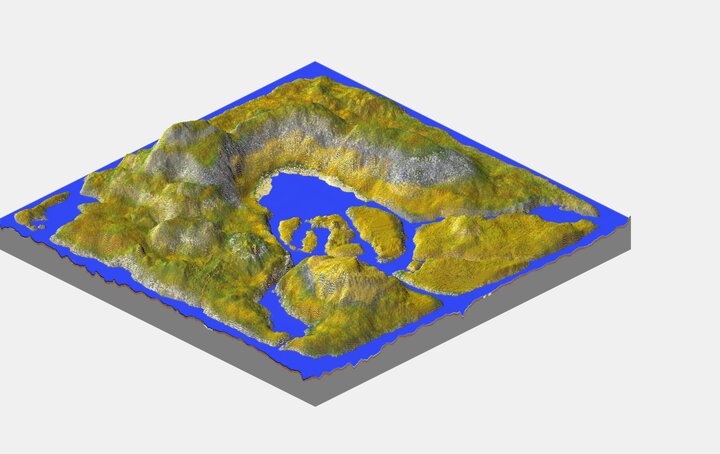 Upper Ontario/German inspired terrain. Minecraft Map