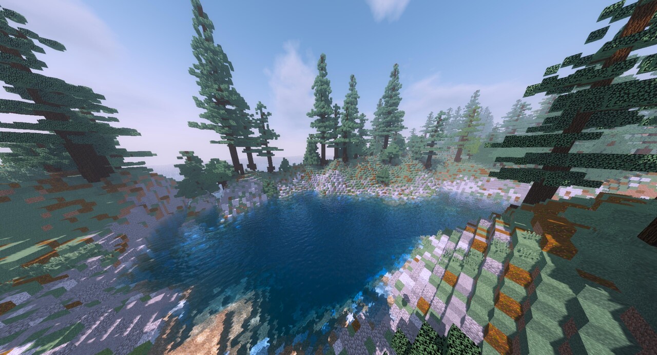 Upper Ontario/German inspired terrain. Minecraft Map