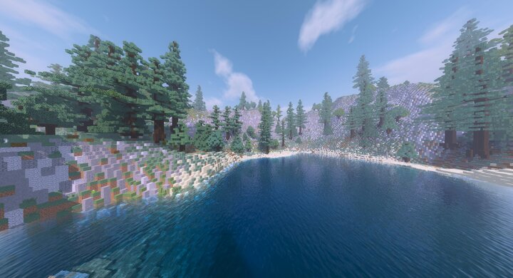 Upper Ontario/German inspired terrain. Minecraft Map