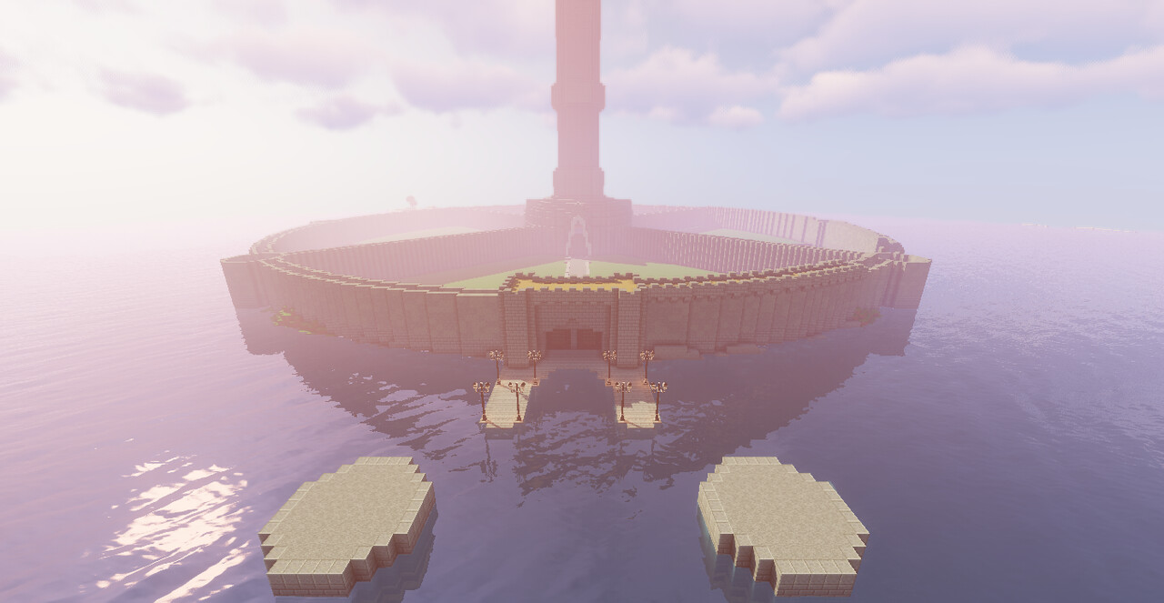 Arcadia Island Rebuild Project (modded) Minecraft Map