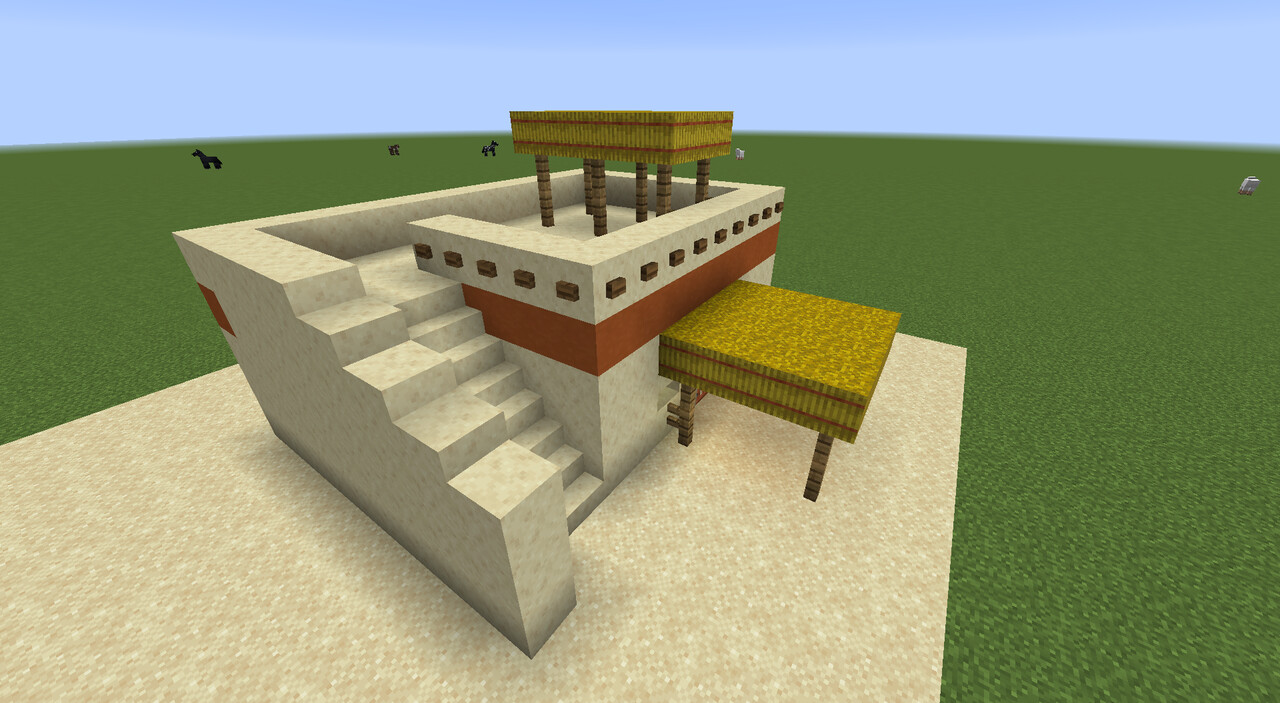 Egyptian Middle-Class House Minecraft Map