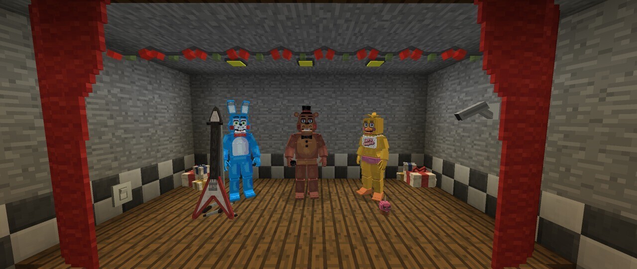 Five Nights at Freddys Map Minecraft Map