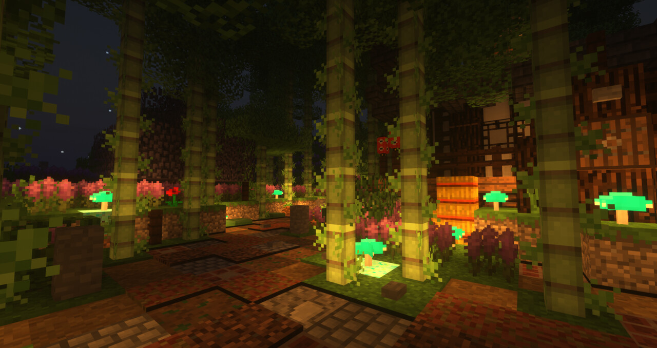 Floating Island Village Minecraft Map