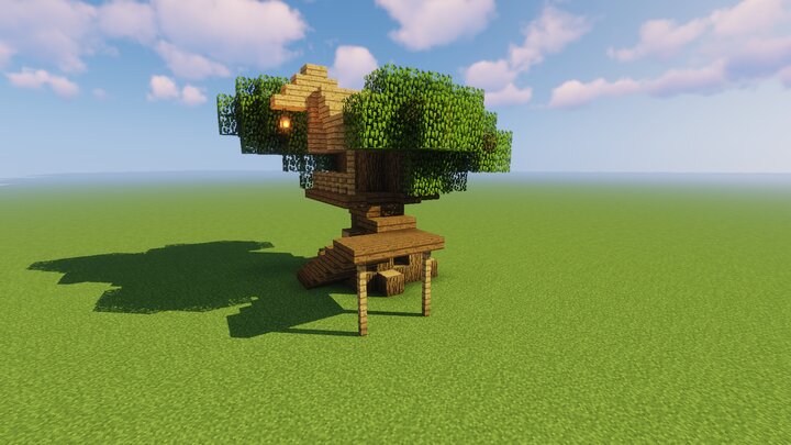Tree House Design Minecraft Map