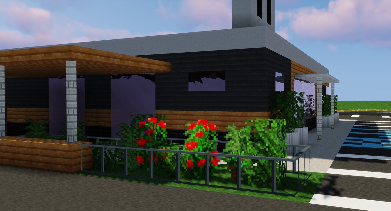 Modern Restaurant Minecraft Map