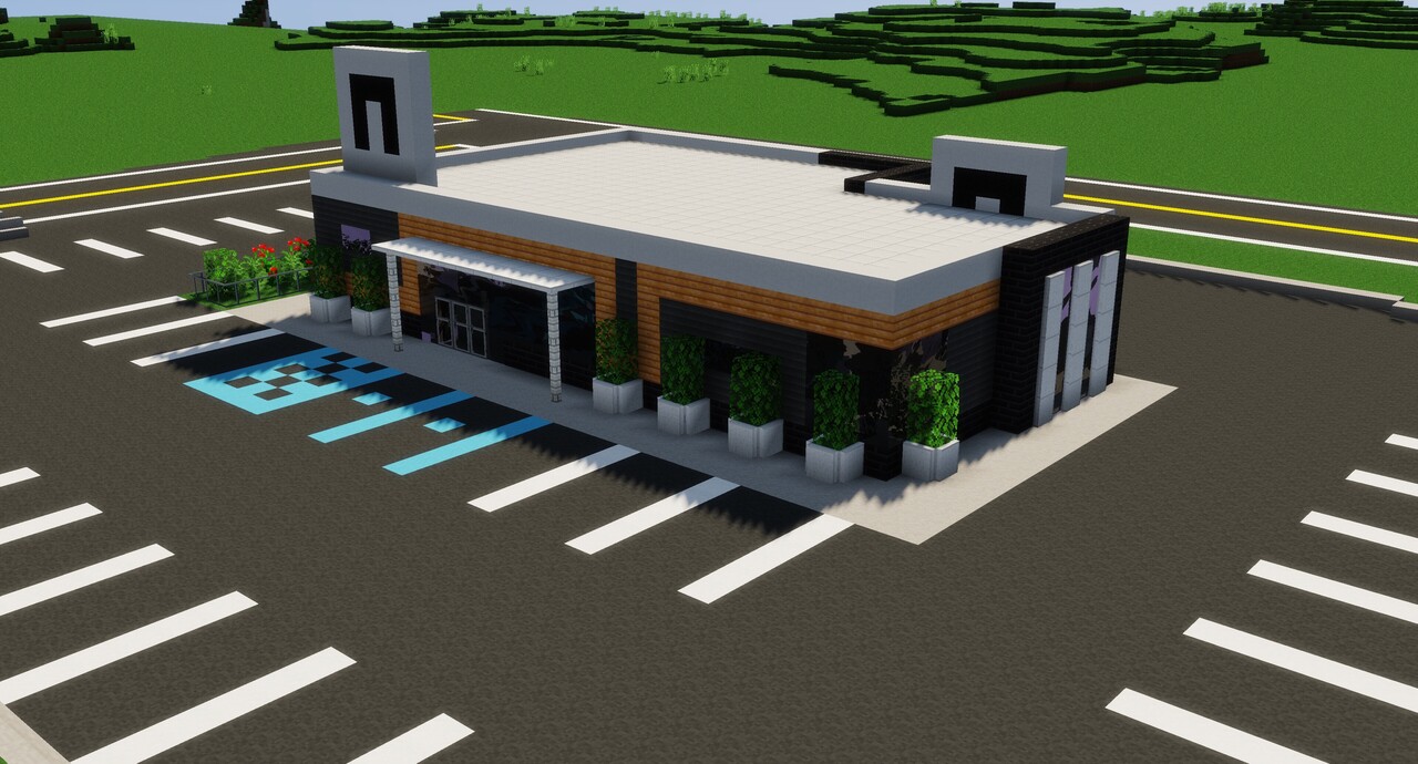 Modern Restaurant Minecraft Map