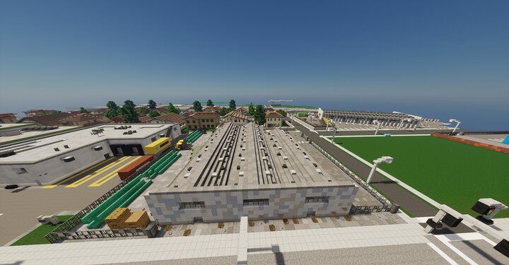 Standard plastic distribution center Minecraft Map