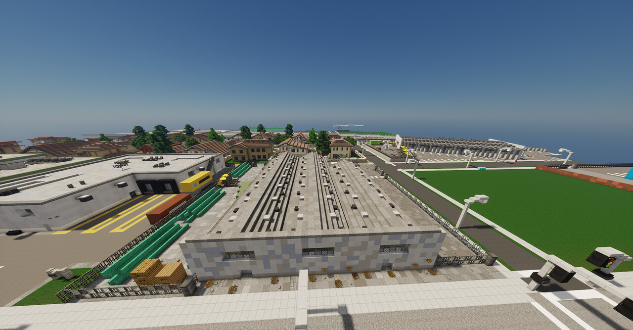 Standard plastic distribution center Minecraft Map