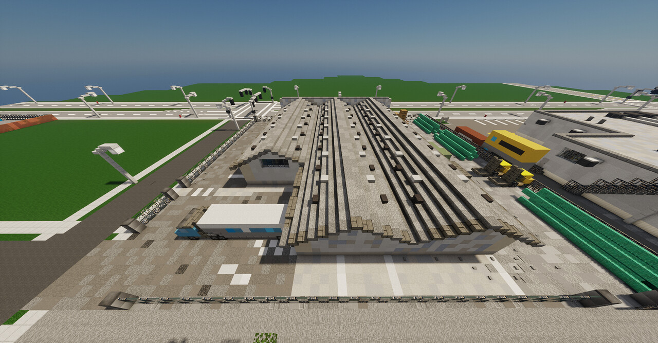 Standard plastic distribution center Minecraft Map