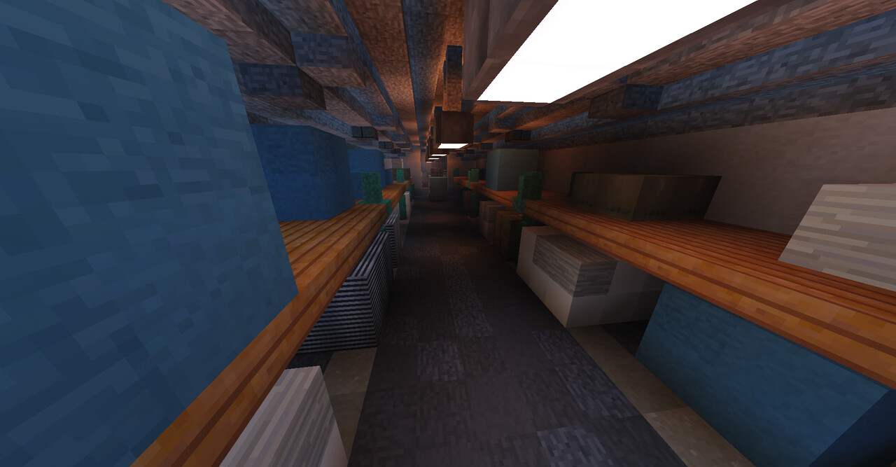 Standard plastic distribution center Minecraft Map