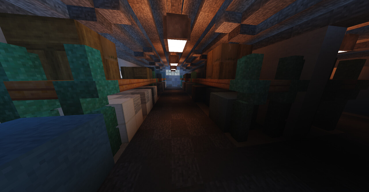 Standard plastic distribution center Minecraft Map