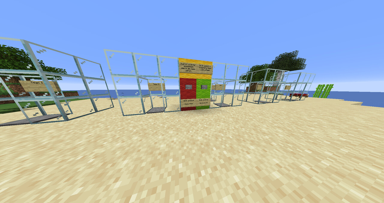 working MLG-Rush just with commands Minecraft Map