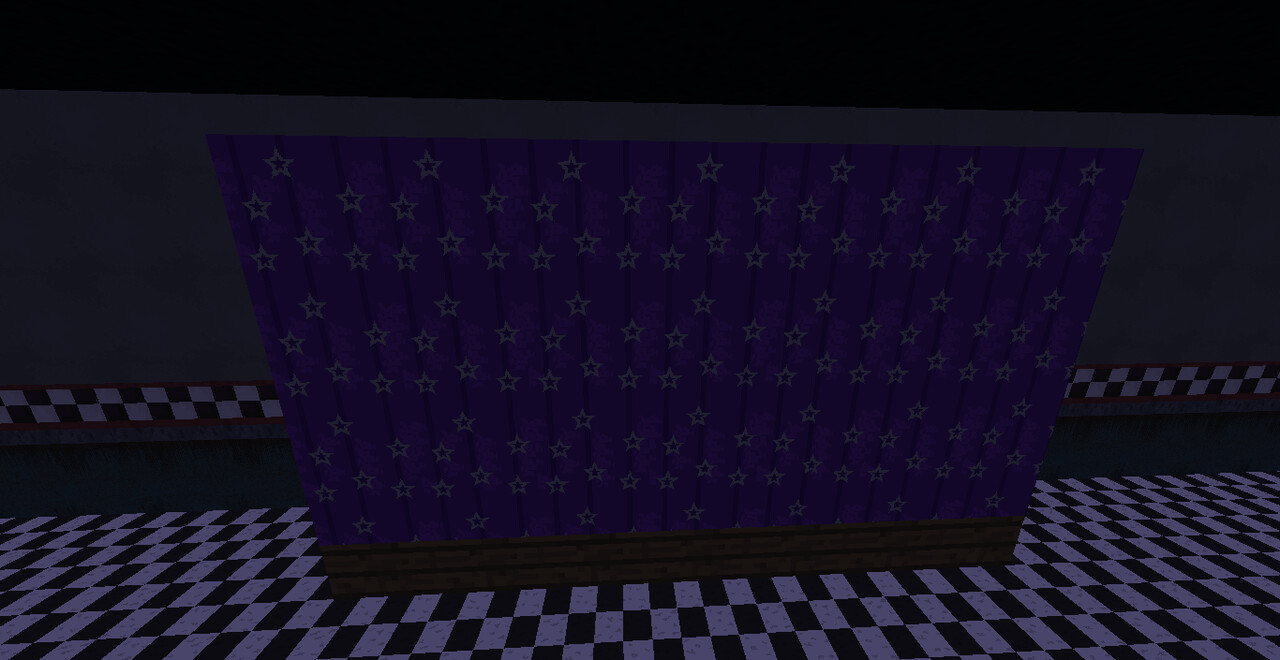 FNAF Ultimate Custom Night Little tiles and FNAF Universe mod Minecraft Map