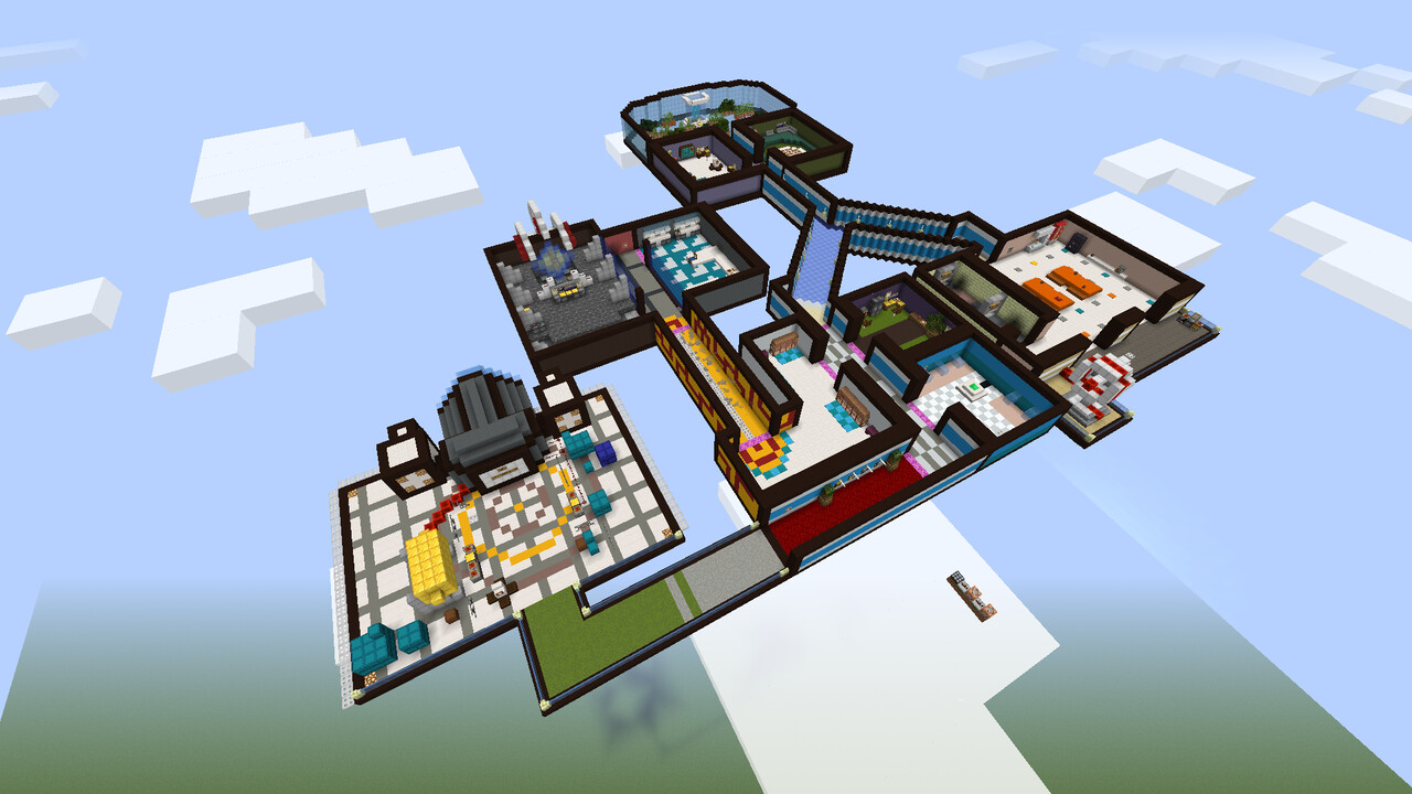 MiraHQ Among Us Minecraft by: Smiley Director Minecraft Map