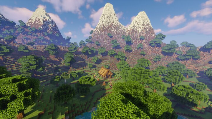 Small Rabbit Farmhouse Minecraft Map