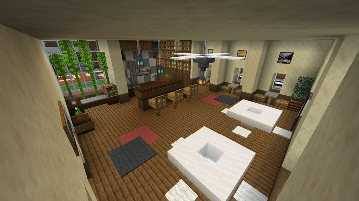 Café Design | FLORPUS Minecraft Map
