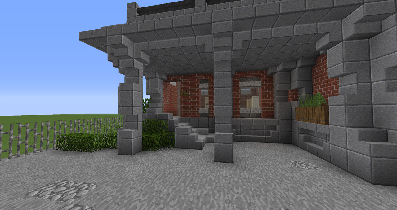 Small Warehouse with Office Minecraft Map