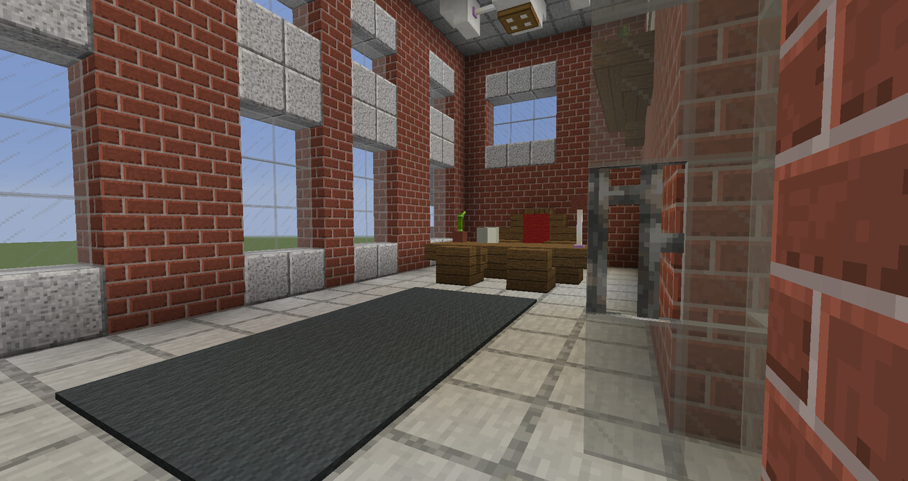 Small Warehouse with Office Minecraft Map