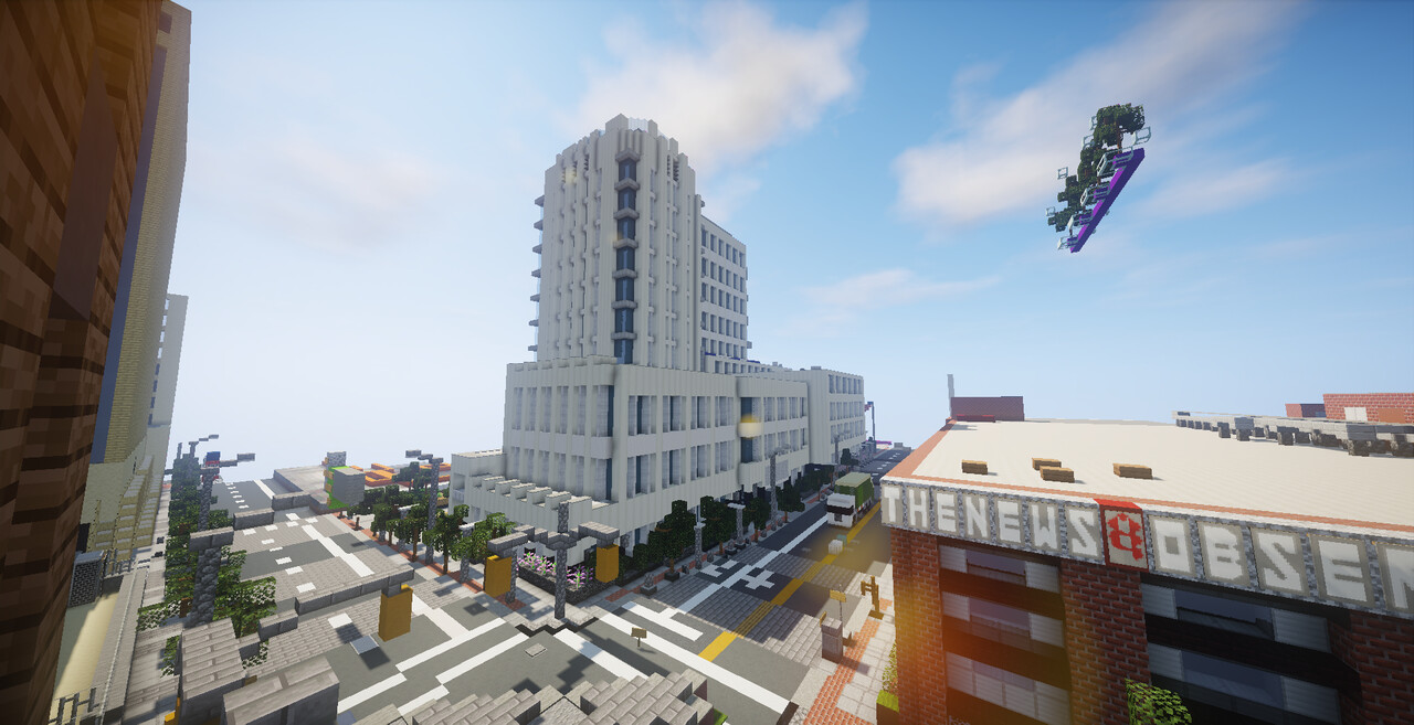 Raleigh Recreated In Minecraft (1:1 scale) - APPLICATIONS OPEN ...