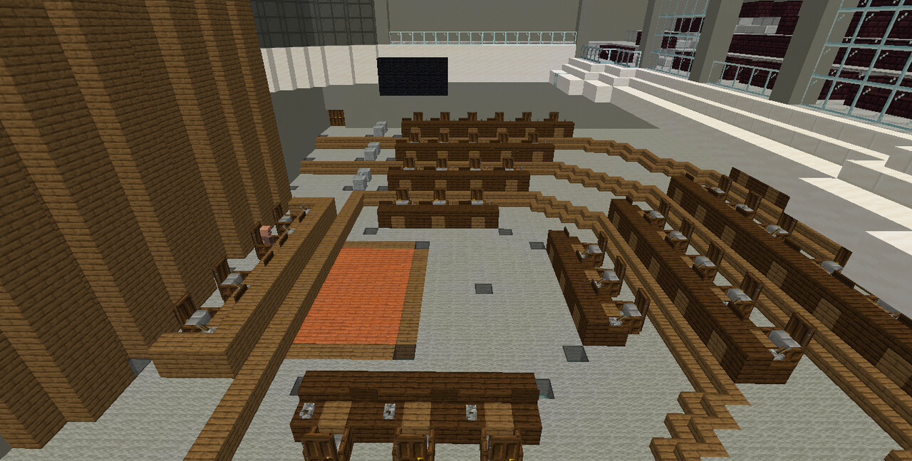 Minecraft 香港立法會 會議室 Hong Kong Legislative Council Conference Room ...