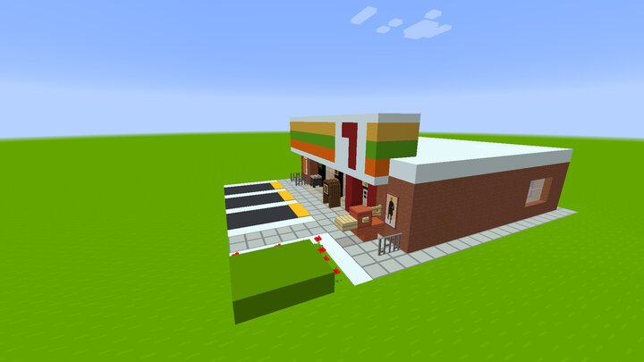 7-Eleven Convenience Store Minecraft Map