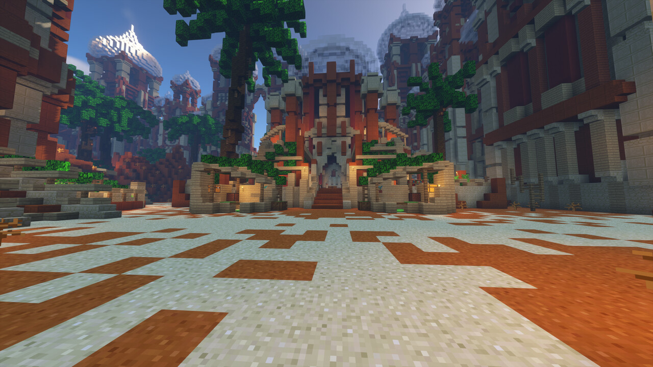 Desert Spawn Faction + WARZONE 1.8 by ZeyKyl Minecraft Map