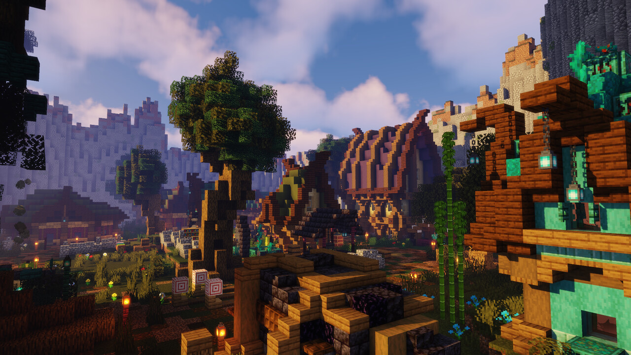 Picnic Fantasy Spawn Minecraft Map