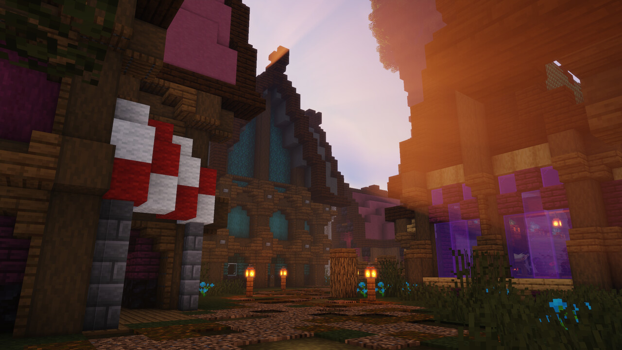 Picnic Fantasy Spawn Minecraft Map