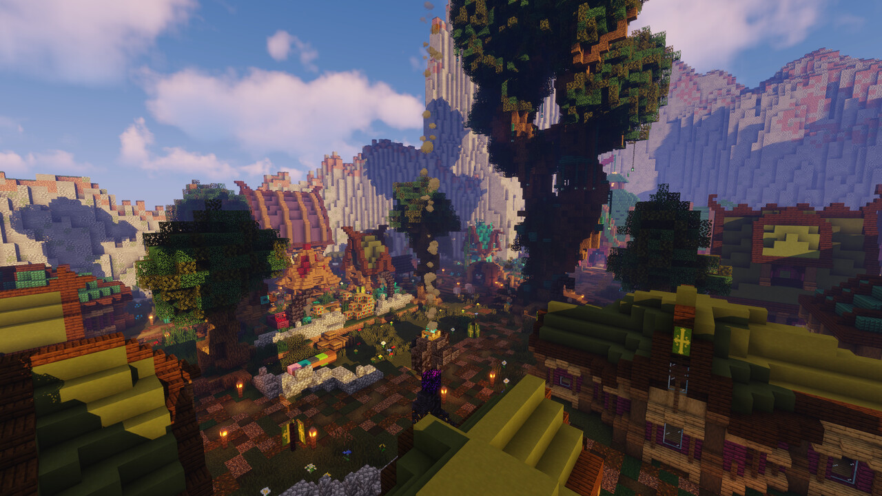 Picnic Fantasy Spawn Minecraft Map