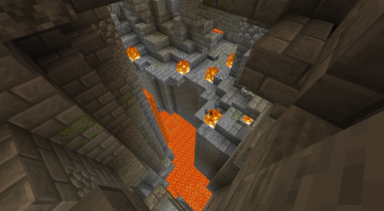 The Wrath of the Ruins - Two Player Puzzle Map [V1.2.1] Minecraft Map