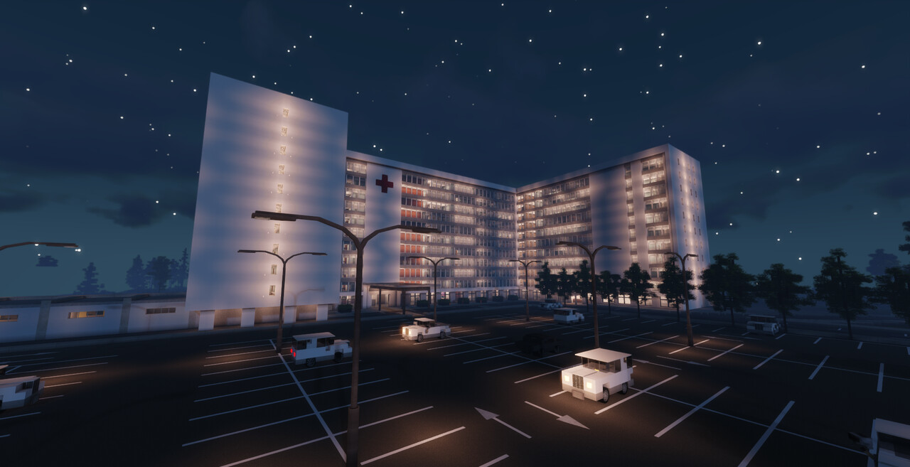 General Hospital (Full Interior) Minecraft Map